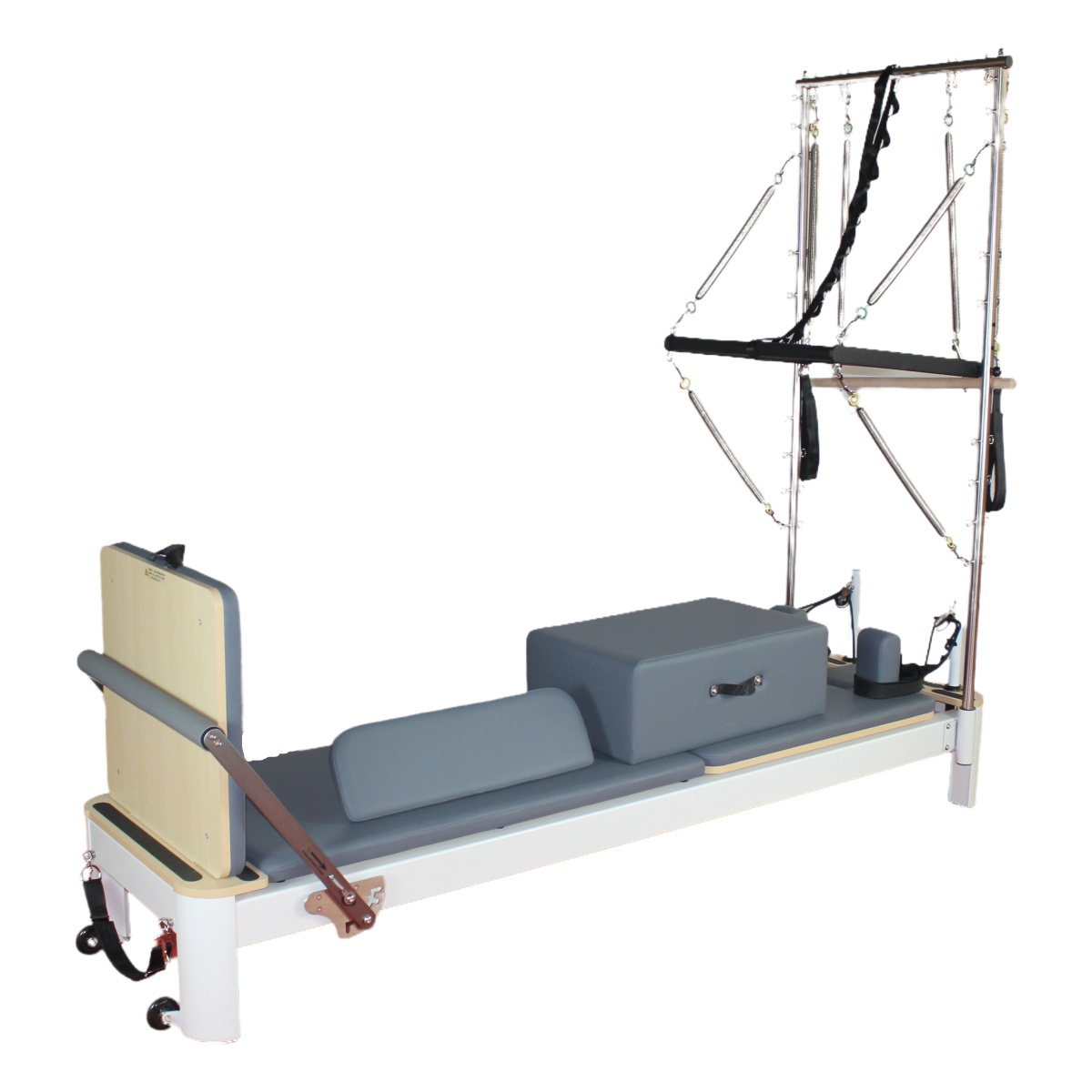 Aluminum Pilates Reformer with tower l ROARFIT Pilates Equipment